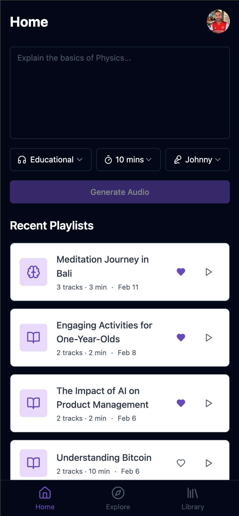 Playdium: Your AI Audio Platform